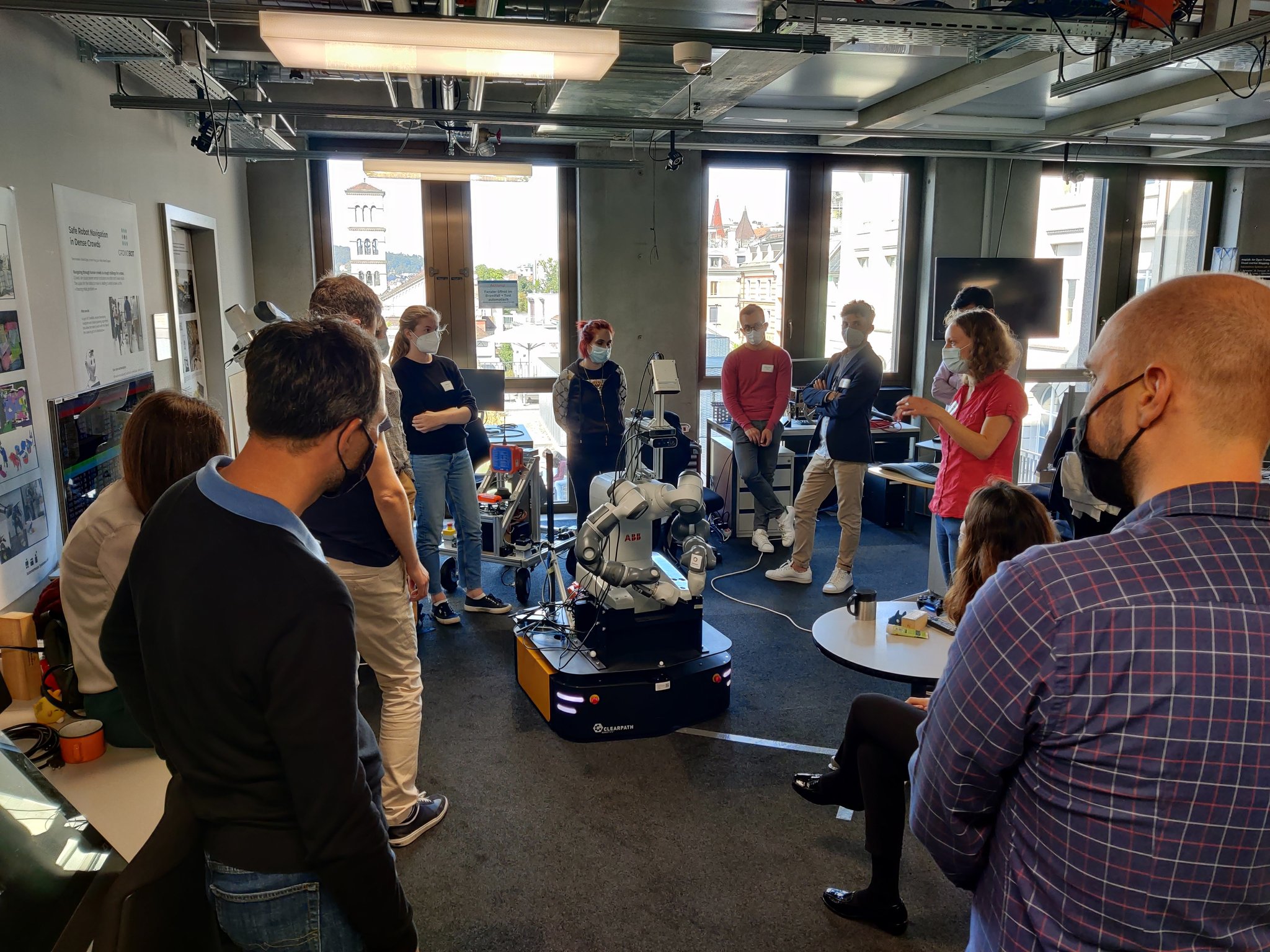 Onsite visits at USZ and ETHZ – Harmony